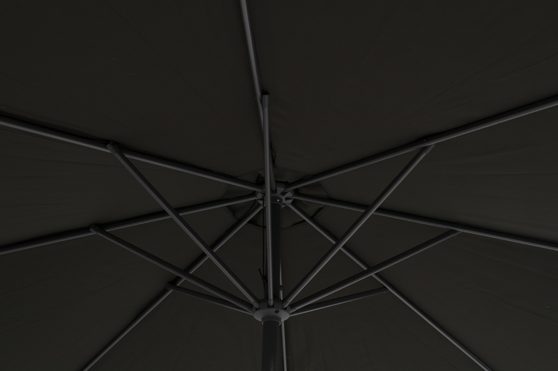 Hartman Sunline parasol 300 grey - De Tuinmeubelen Specialist